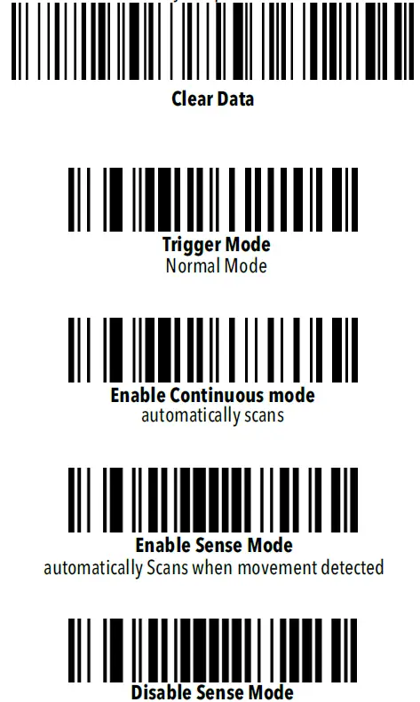 คู่มือผู้ใช้เครื่องสแกนบาร์โค้ดแบบไร้สาย BarCode Scanner HID ฉบับย่อ
