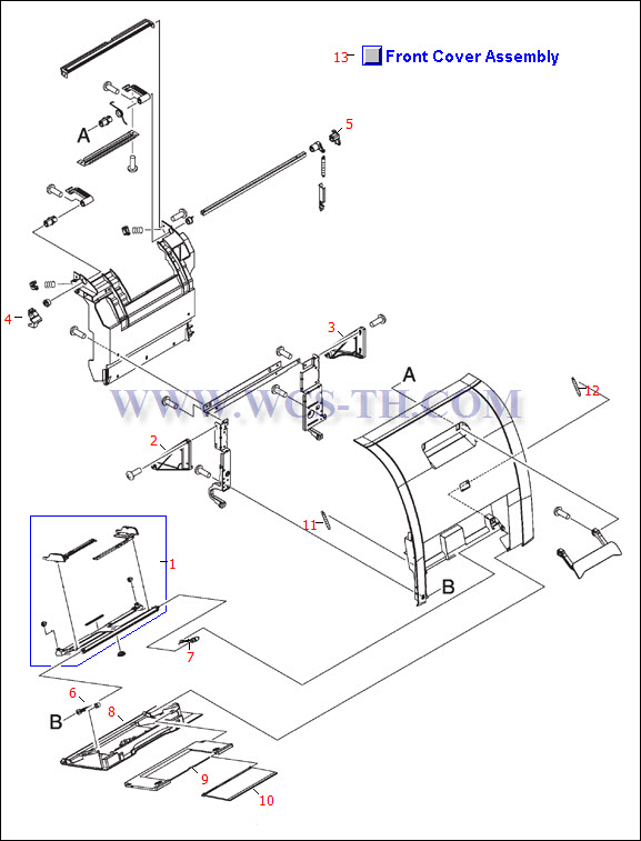 Diagram HP Color LaserJet 3500