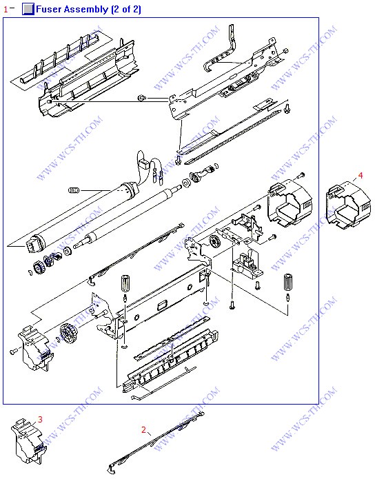 Diagram HP Color LaserJet 4650