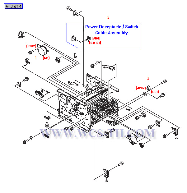 Diagram HP LaserJet 1320