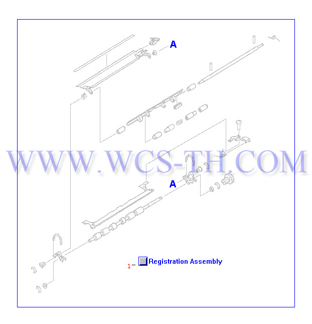 Diagram HP LaserJet 4000