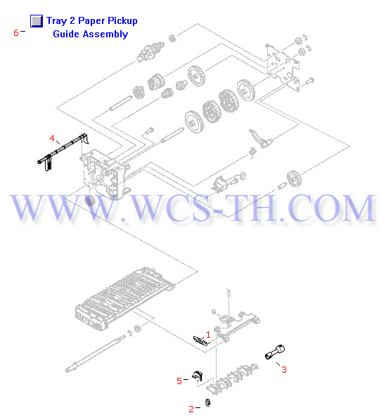 Diagram HP LaserJet 4100
