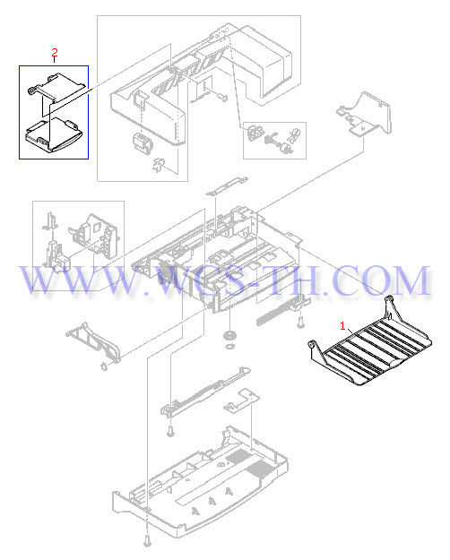 Diagram HP LaserJet 4100