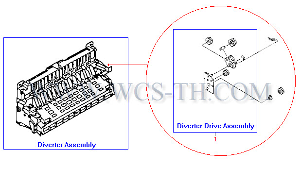 Diagram HP LaserJet 8150