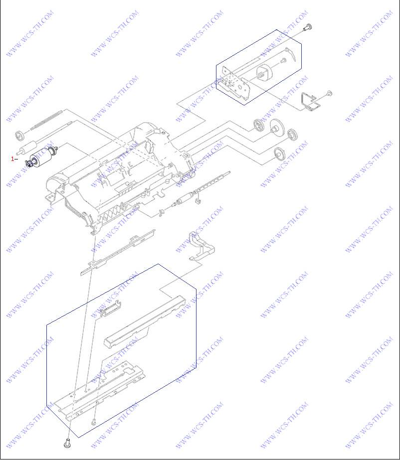 Diagram HP LaserJet M1319