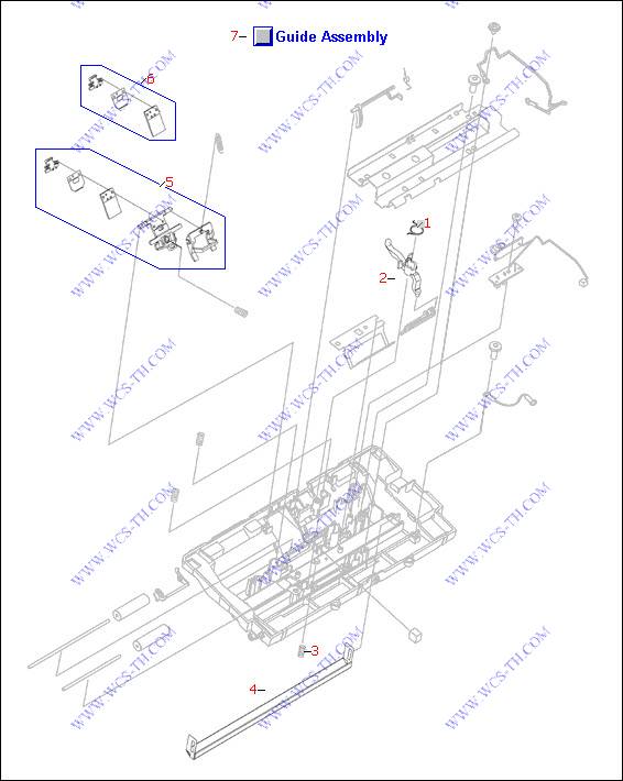 Diagram HP LaserJet M1319
